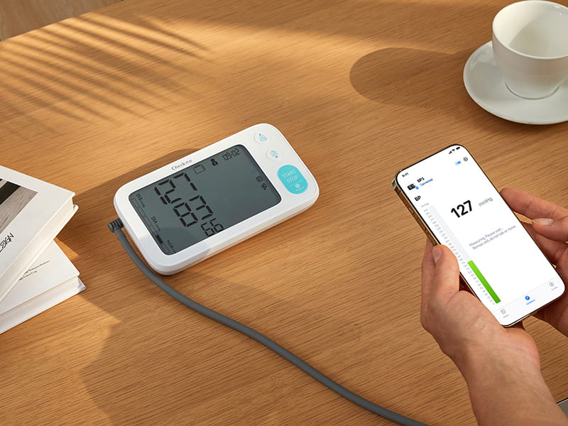 Wireless Upper Arm Blood Pressure Monitor with Extra Large Cuff - BP3 ...